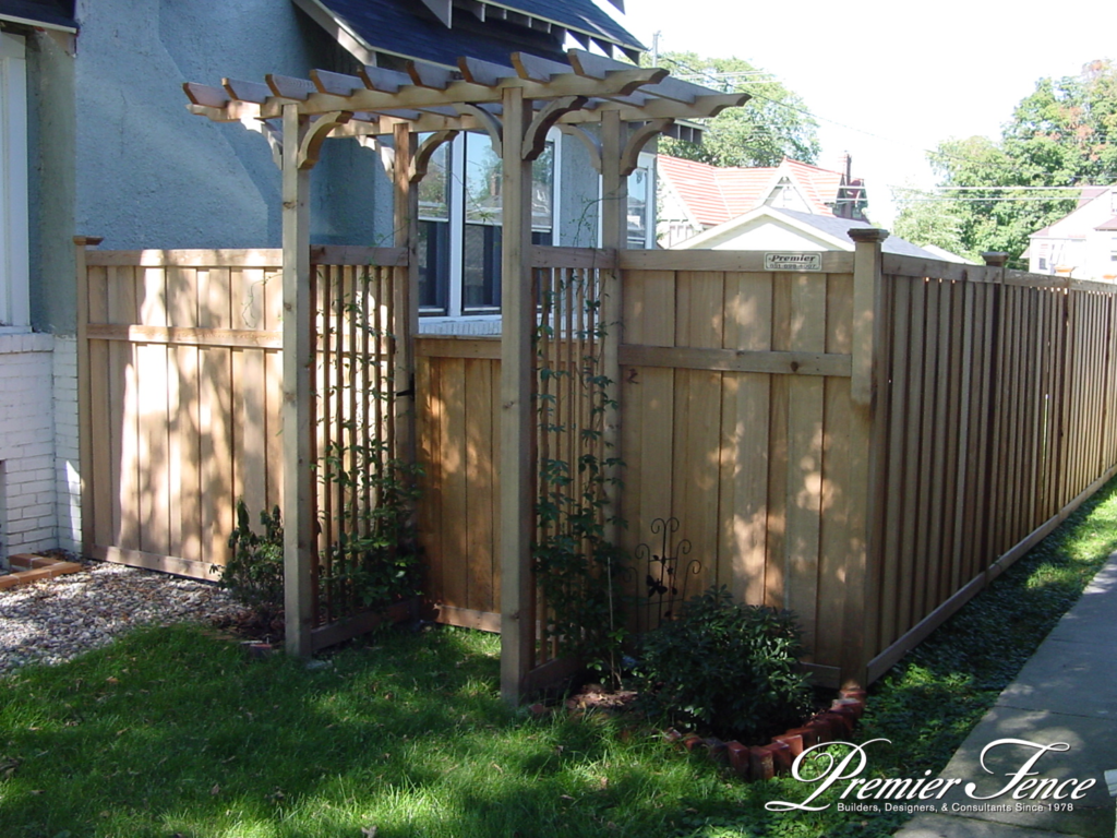 Wood Arbors and Pergolas – Premier Fence Inc. Fence Minneapolis St Paul ...