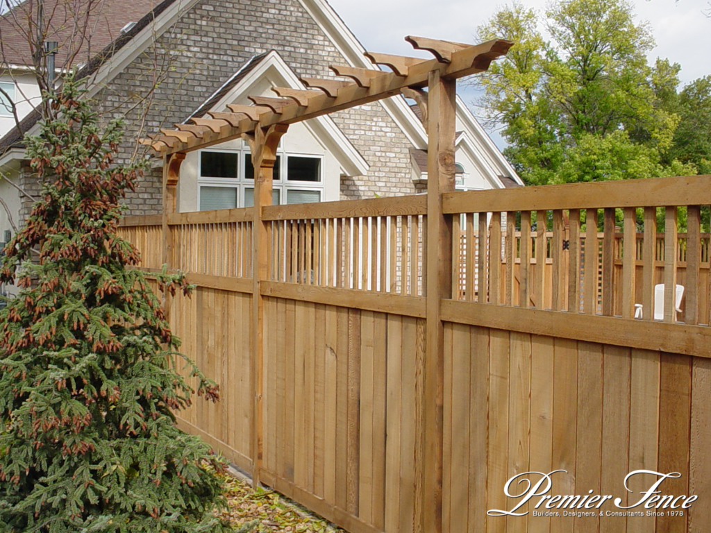 Wood Arbors and Pergolas – Premier Fence Inc. Fence Minneapolis St Paul ...