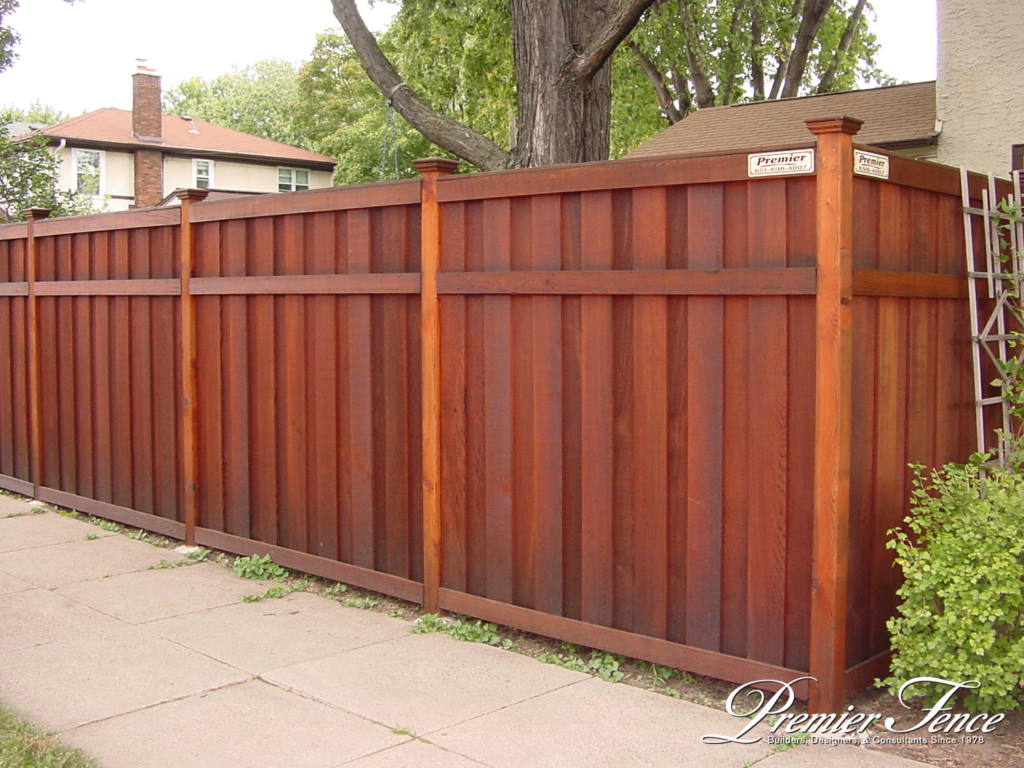 Staining – Premier Fence Inc. Fence Minneapolis St Paul Fencing Contractors