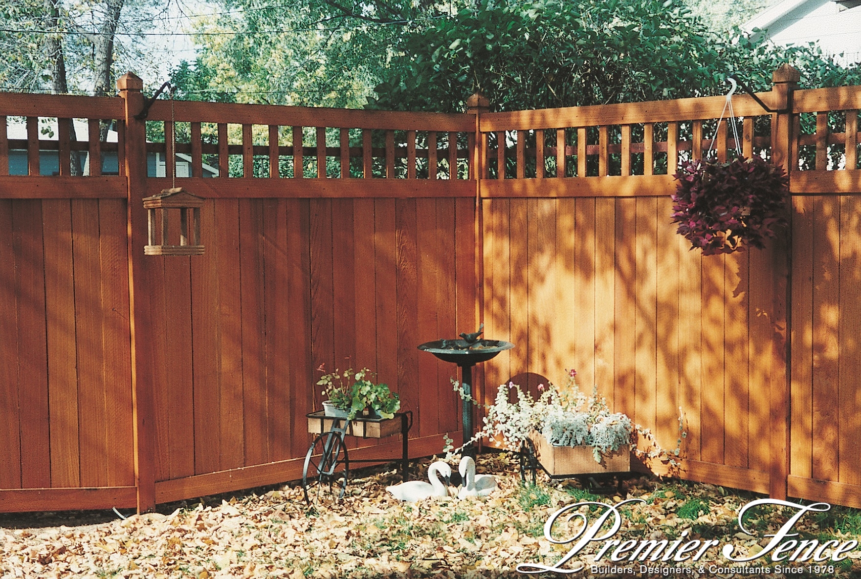 Wood Lattice Fence – Premier Fence Inc. Fence Minneapolis St Paul ...