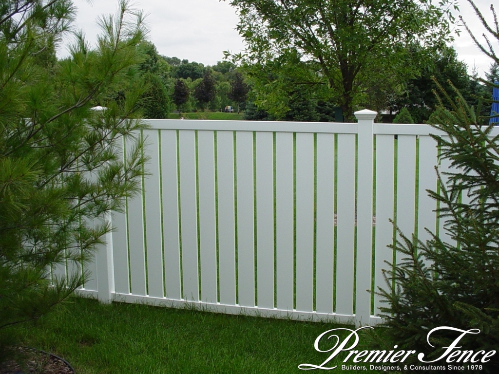 Vinyl Semi-Privacy – Premier Fence Inc. Fence Minneapolis St Paul ...