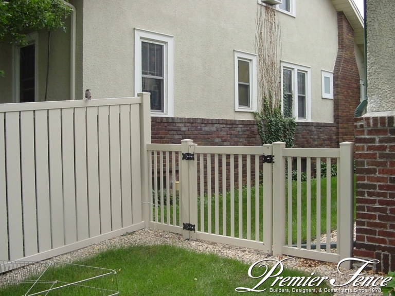 Vinyl Picket Fence – Premier Fence Inc. Fence Minneapolis St Paul ...