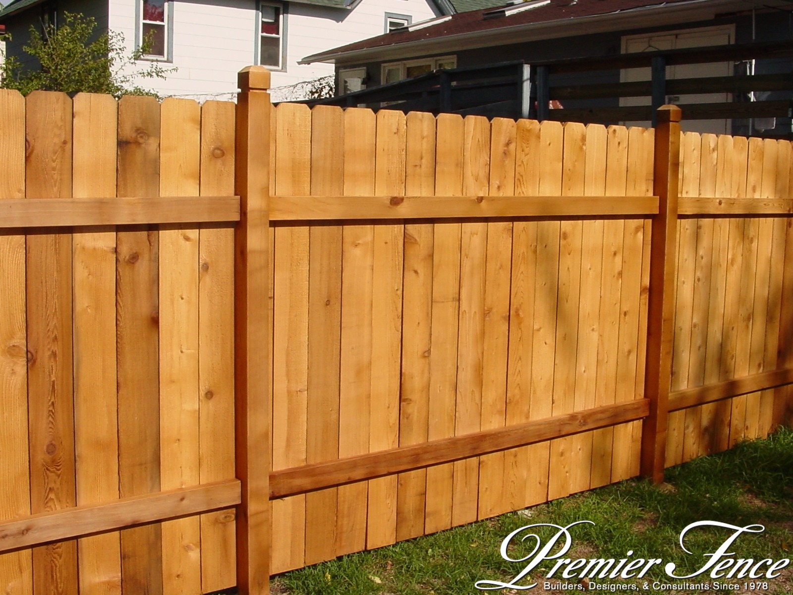 Classic Wood Privacy – Premier Fence Inc. Fence Minneapolis St Paul ...