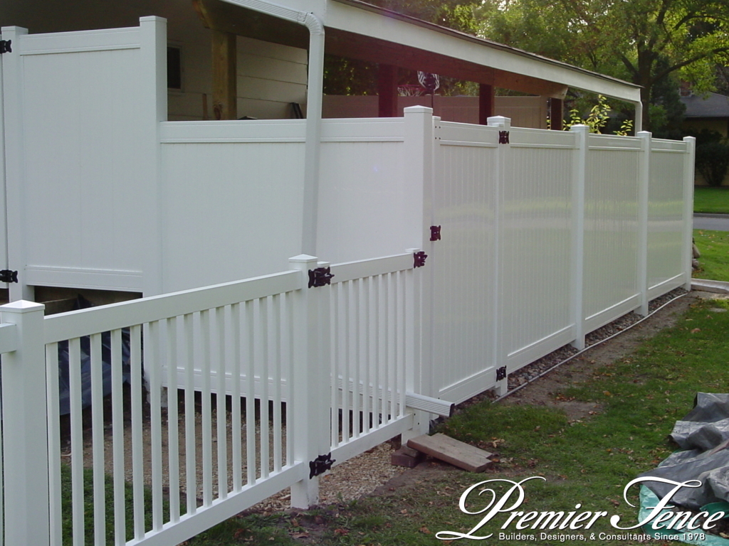Special Vinyl Applications – Premier Fence Inc. Fence Minneapolis St ...