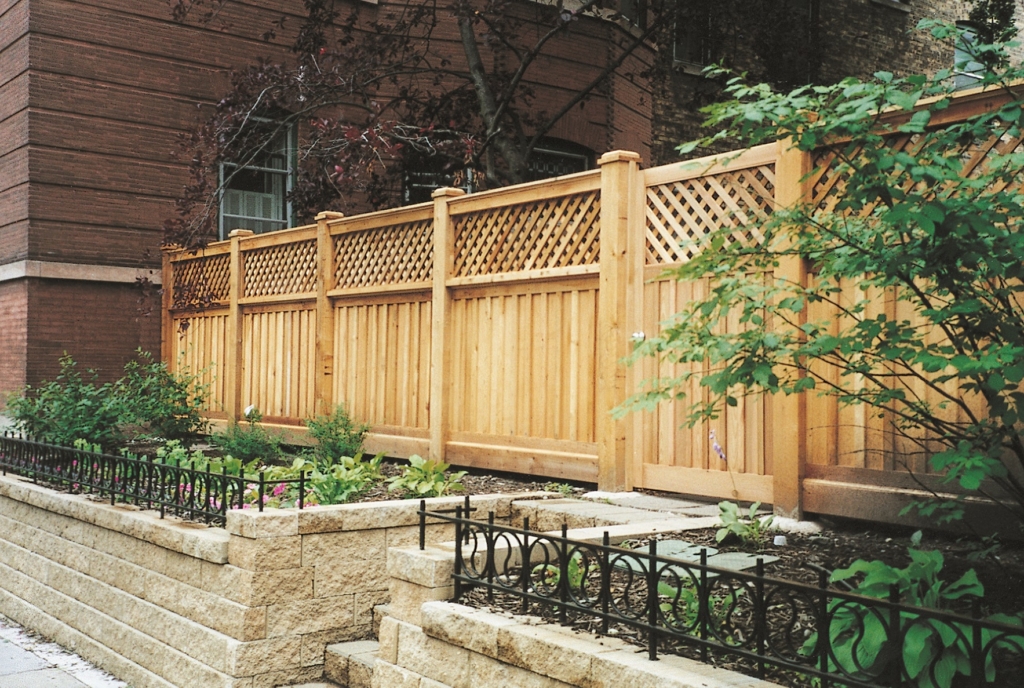 Wood Lattice Fence – Premier Fence Inc. Fence Minneapolis St Paul ...