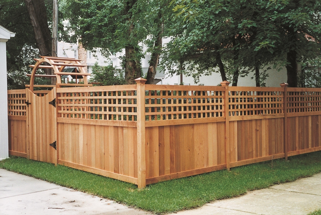 Wood Lattice Fence – Premier Fence Inc. Fence Minneapolis St Paul ...
