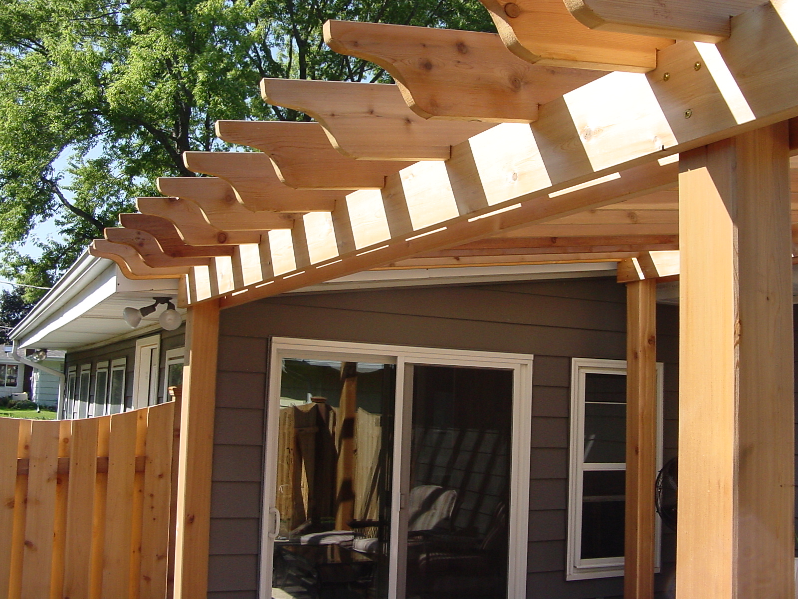 Wood Arbors and Pergolas – Premier Fence Inc. Fence Minneapolis St Paul ...