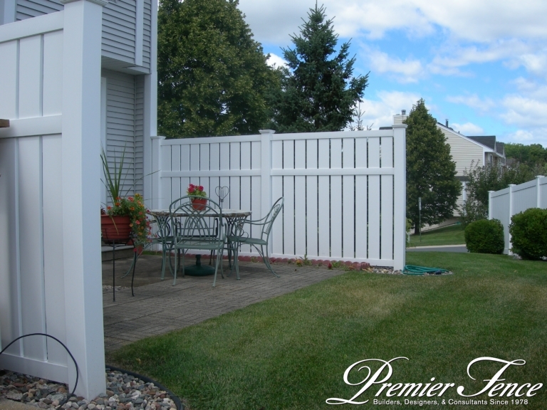 Vinyl Semi-Privacy – Premier Fence Inc. Fence Minneapolis St Paul ...