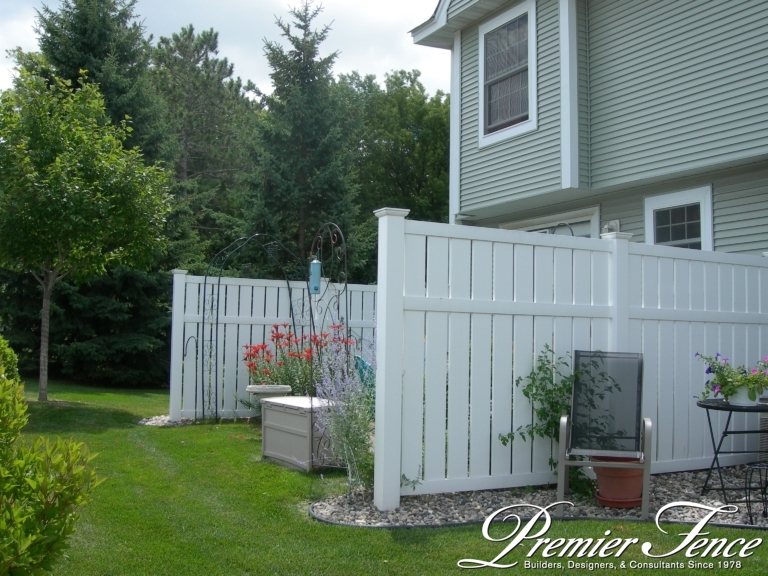 Vinyl Semi-Privacy – Premier Fence Inc. Fence Minneapolis St Paul ...