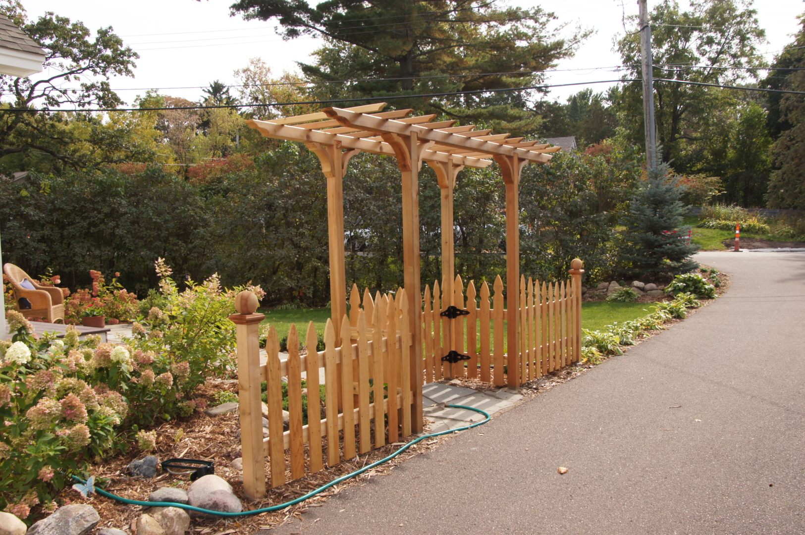 Arbor & Accessories – Custom Outdoor Accents – Premier Fence Inc. Fence ...