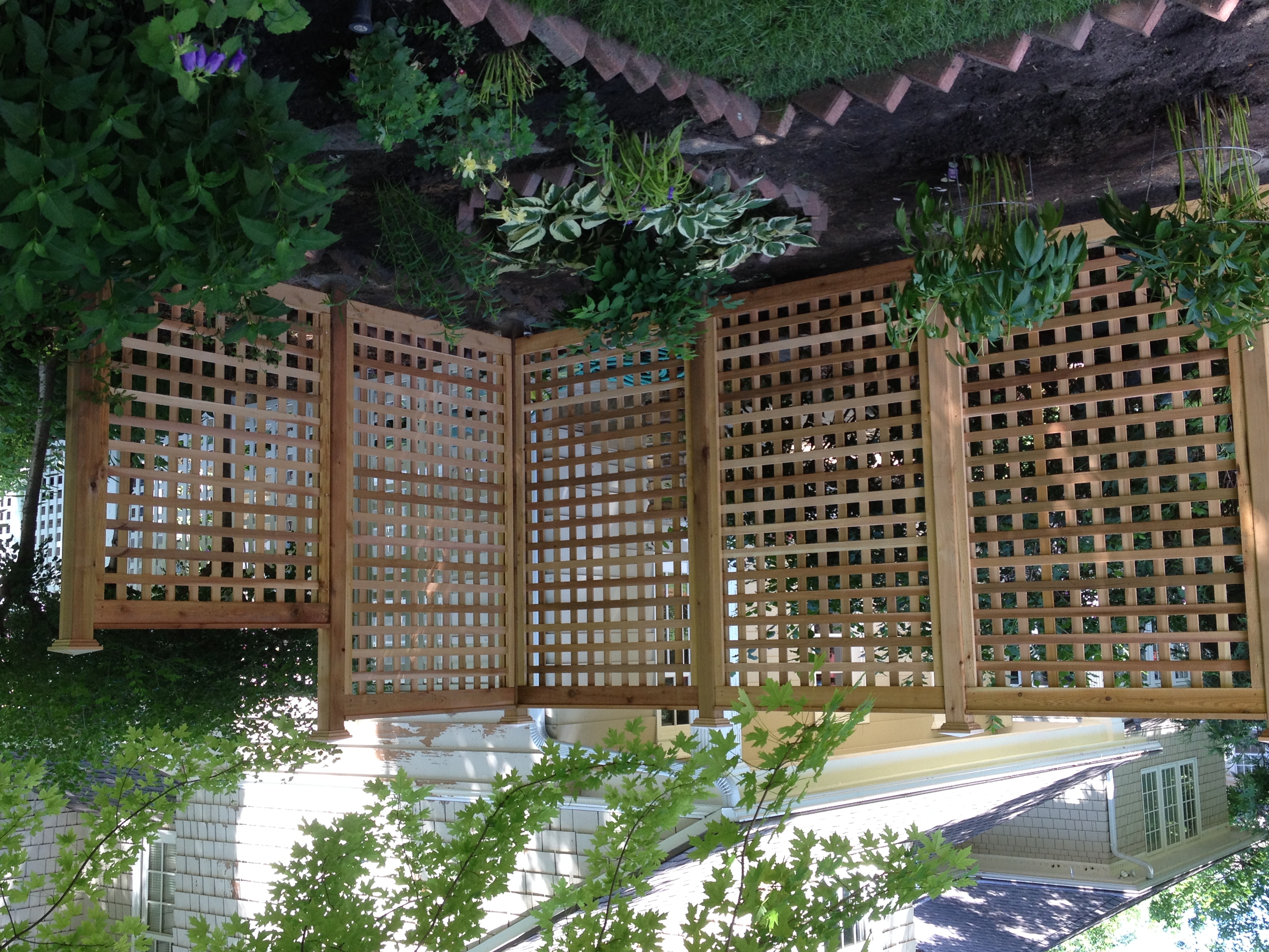 Wood Lattice Fence – Premier Fence Inc. Fence Minneapolis St Paul ...